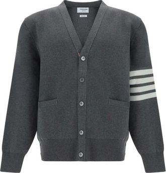 Thom Browne Homme, Pulls, Gris, Taille: L T-Chemises