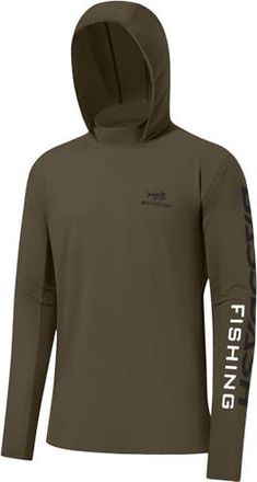 Bassdash Hommes Chemise &agrave; Capuche Protection Solaire Sweats &agrave; Capuche UPF50 + UV Pull &agrave; Capuche &agrave; Manches Longues pour la p&ecirc;che en Plein air, Natation