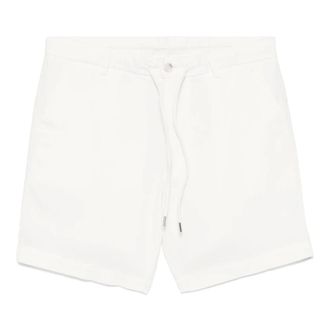 HUGO BOSS Homme, Shorts, Blanc, Taille: W32 Short en lin avec poches