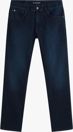 Tommy Hilfiger Jean coupe droite en coton m&eacute;lang&eacute;