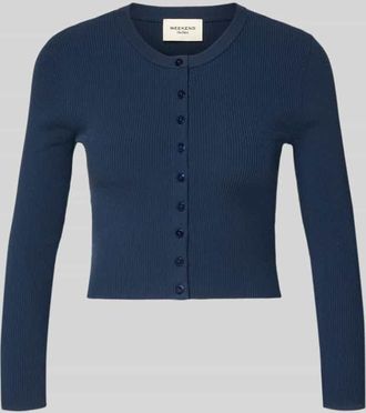 Max Mara Slim Fit Strickjacke aus Viskose-Mix Modell WKDTENNIS