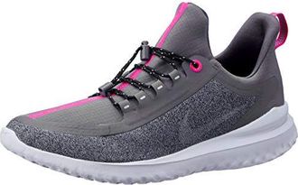 Nike Mixte Enfant Mädchen Laufschuh Renew Rival Shield GG Chaussures de Running, Bleu (Diffused Blue/Metallic Silver 400), 38.5 EU