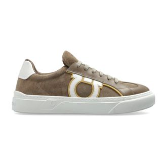 Ferragamo Thor 3 Baskets - Homme - Chaussures - Brun - Taille: 38 EU
