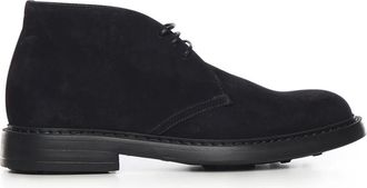 Doucal's Homme, Chaussures, Bleu, Taille: 42 1/2 EU Chukka Bottes &agrave; cheville