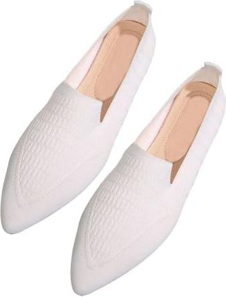 Generic Ballerines &agrave; enfiler pour femme - Antid&eacute;rapantes - Talon bas - Mocassins classiques - Pour affaires - D&eacute;contract&eacute;es - Confortables - Pour mariage et f