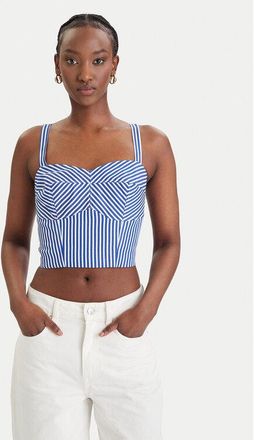 Guess Top W6GH38 W1848 Blau Regular Fit