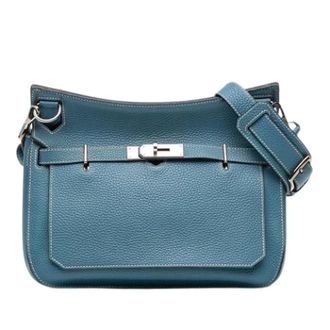 Herm&egrave;s Pre-owned Jypsiere Schultertasche - - Pre-owned - Damen - Blau - ONE SIZE