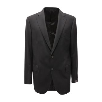 Lardini Wollanzug Drop 7 - - Jackets - Herren - Schwarzk - 3XL