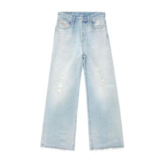 Diesel Femme, Jeans, Bleu, Taille: W28 L32 1996 D-Sire L.32 Pantaloni Denim 01
