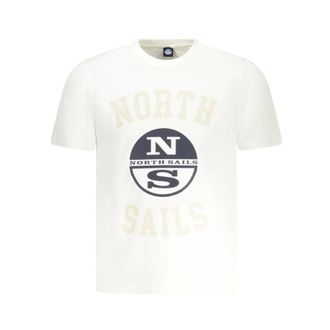 North Sails Cotton T-Shirt - - Tops - Herren - Wei&szlig; - 2XL