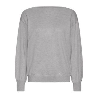 Ichi Ichi, Femme, Pulls, Gris, Taille: 40 FR Ihmylle Pullover