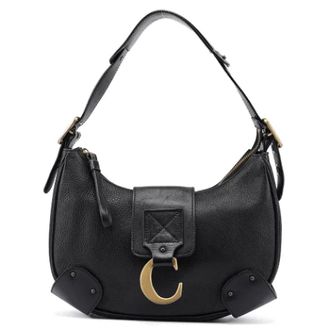 Chlo&eacute; Pre-owned Leder Schultertasche - - Pre-owned - Damen - Schwarzk - ONE SIZE