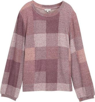 Tom Tailor Langarmshirt T-Shirt Langarmshirt mit Muster