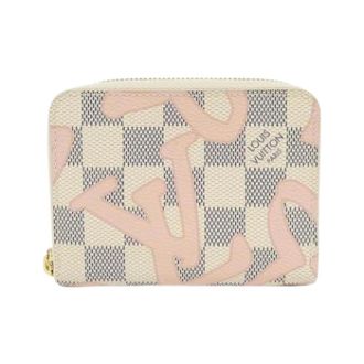 Louis Vuitton Porte-monnaie Pre-owned Damier Azur - Femme - Pre-owned - Multicolore - Taille: ONE Size