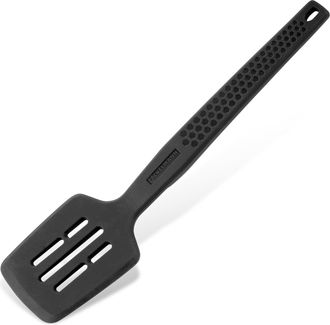 Fackelmann Fackelmann Statement Pfannenwender mit Lift-Up-Funktion - Schlitzwender mit ergonomischem Griff - Geeignet für beschichtete Töpfe und Pfannen - ca. 29