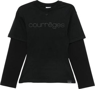 Courr&egrave;ges T-Shirt - Schwarz