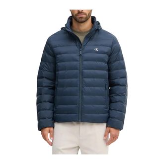 Calvin Klein Leichte Nylon-Steppjacke - - Jackets - Herren - Blau - M