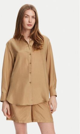 Marella Hemd Alec 2513111015 Beige Regular Fit