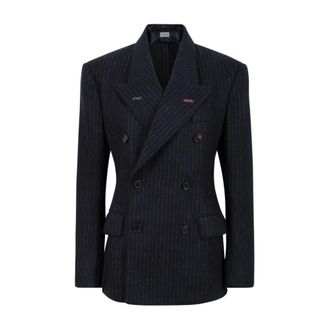 Maison Margiela Femme, Vestes, Bleu, Taille: 38 FR Blazers