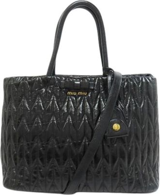 Miu Miu Damen, Pre-Owned, Schwarzk, ONE SIZEGr&ouml;&szlig;e