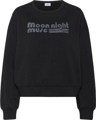 Saint Tropez Femme, Sweatshirts et sweats &agrave; capuche, Noir, Taille: 46 FR SweaT-shirts