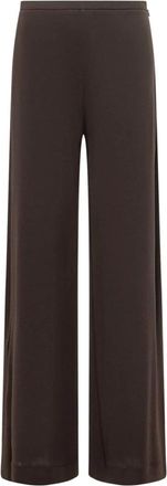 Alberta Ferretti Femme, Pantalons, Brun, Taille: 36 FR Pantalone Jersey