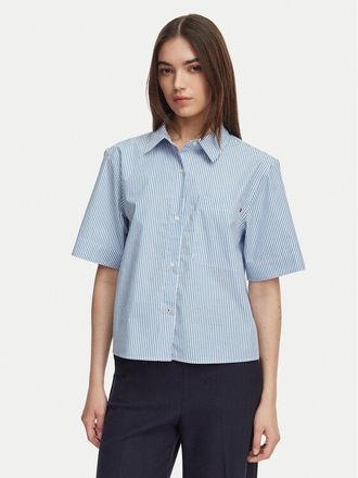 Tommy Hilfiger Hemd WW0WW48899 Hellblau Relaxed Fit