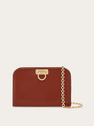 Ferragamo Damen Diana Clutch (S) Braun