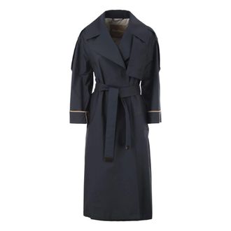 Max Mara Damen, M&auml;ntel, Blau, 2XSGr&ouml;&szlig;e