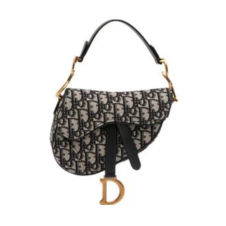 Dior Sac style selle Pre-owned - Femme - Pre-owned - Bleu - Taille: ONE Size