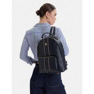 Tommy Hilfiger Rucksack Tommy Hilfiger Th Daily Backpack Corp AW0AW18851 Dunkelblau