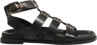 Inuovo D51013 Flache Sandale - - Shoes - Damen - Schwarzk - 39 EU