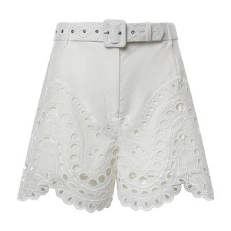 Charo Ruiz Ibiza Damen, Shorts, Wei&szlig;, LGr&ouml;&szlig;e