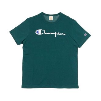 Champion Crewneck Teal T-Shirt f&uuml;r M&auml;nner - - Tops - Herren - Gr&uuml;n - XL