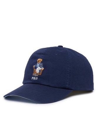 Polo Ralph Lauren Cap Polo Bear Cotton Twill Ball 211B28119001 Dunkelblau