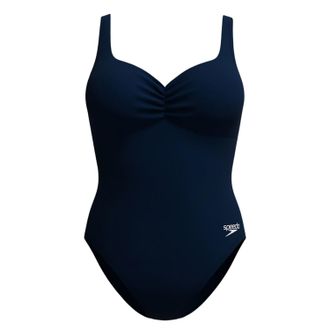 Speedo AquaNite Badeanzug f&uuml;r Damen, Gestaltgebend (Marine)