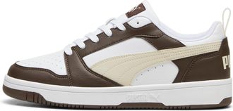 Puma Rebound V6 Low Unisex Sneaker, Espresso Brown Alpine Snow White, 40 EU