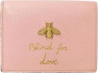 Gucci Portefeuille Bi-fold Vintage Pre-owned - Femme - Pre-owned - Rose - Taille: ONE Size