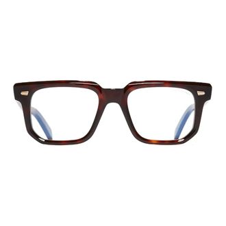Cutler and Gross Femme, Accessoires, Brun, Taille: 51 MM Montures Optiques Vertes &Eacute;l&eacute;gantes et Sophistiqu&eacute;es