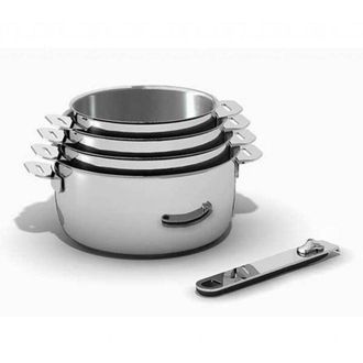 Beka Set mit 4 edelstahlt&ouml;pfen 14/16/18 / 20cm 12566964