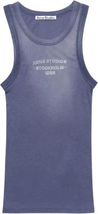 Acne Studios Femme, Tops, Bleu, Taille: 38 FR Hauts