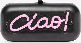 Moschino Clutch Neon Bonjour! - Noir