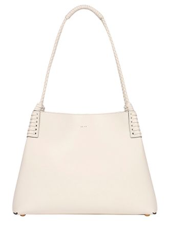 Etro Womens Tote Libra White Calf Leather Milk Shoulder Bags
