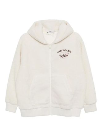 Chocoolate veste à logo brodé - Tons neutres