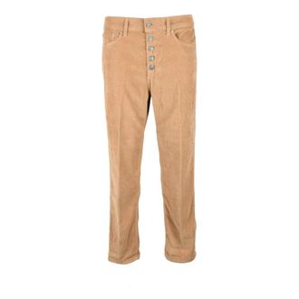 Dondup Hose mit schmalem Bein aus Baumwollmischung - - Trousers - Damen - Beige - W29