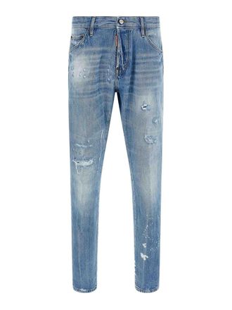 Dsquared2 Jean Droit - Bleu