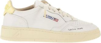 Autry Femme, Chaussures, Blanc, Taille: 39 EU Medalist Low Baskets