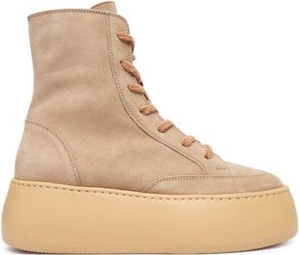 AGL Schn&uuml;rschuhe Vibe Lowboot D946512PJV Beige