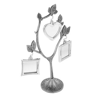 BESPORTBLE Einzigartiger Selbstgemacht Fotorahmen Anh&auml;nger aus Antikem Metall Leerer Fotobaumschmuck f&uuml;r Schreibtischdekoration Kreative Heimdekoration