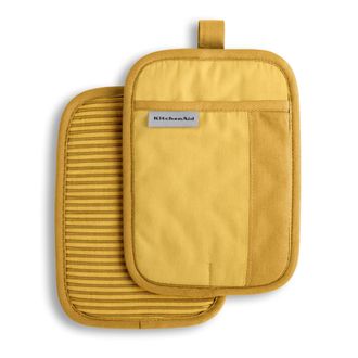 KitchenAid Beacon Topflappen, zweifarbig, 17,8 x 25,4 cm, Majestic Yellow